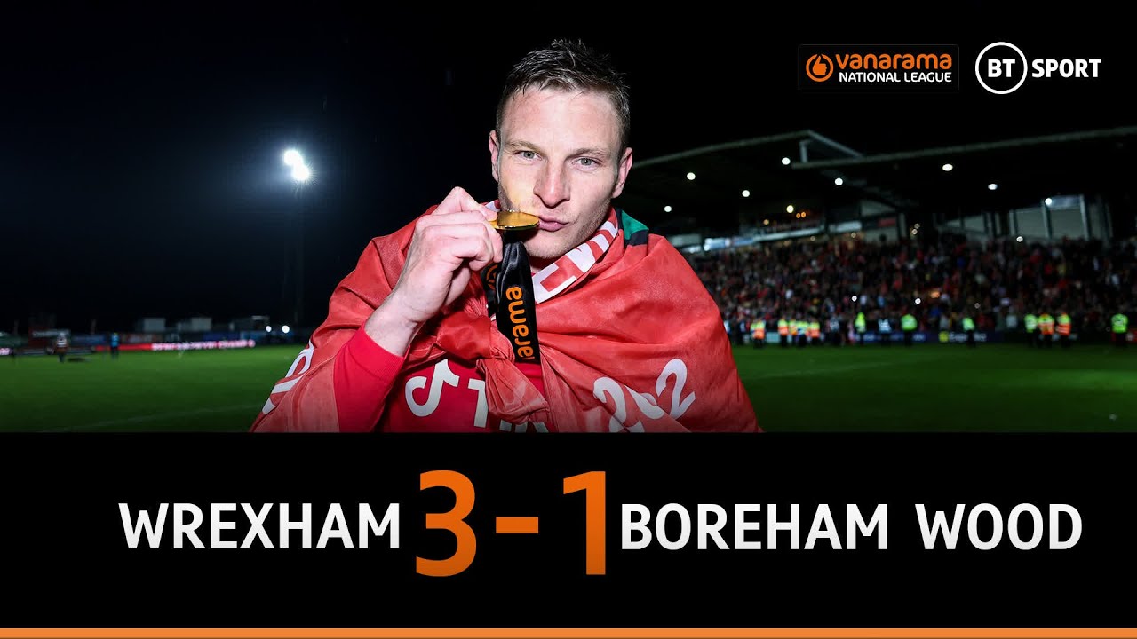 Wrexham v Boreham Wood (3-1) | Paul Mullin's double sends Wrexham up as ...