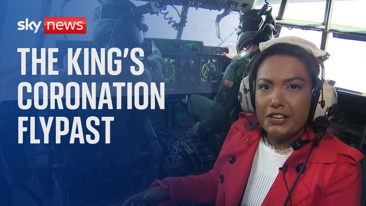 King's Coronation: A day spent in the air rehearsing the flypast - The ...