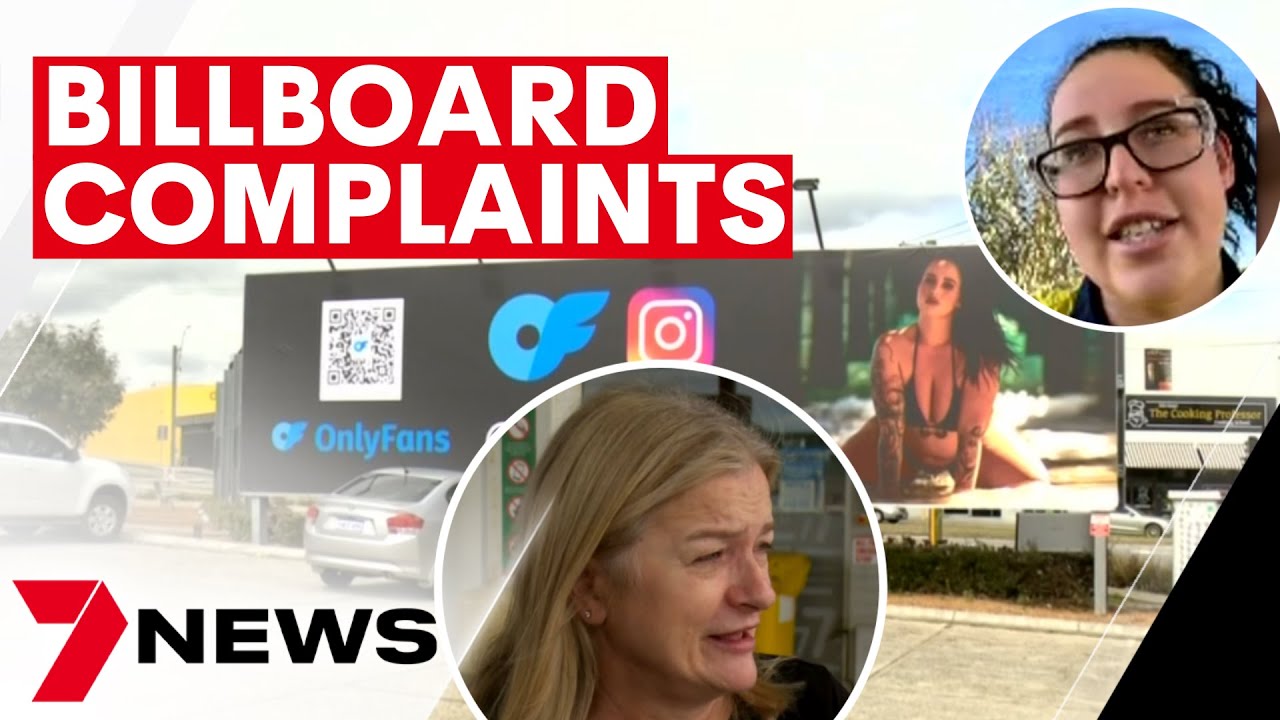 OnlyFans content creator is promoting her account on a large billboard in Perth’s Osborne Park ...