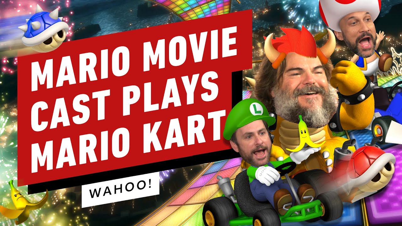 Watch the Mario Movie Cast Play Mario Kart 8! - The Global Herald