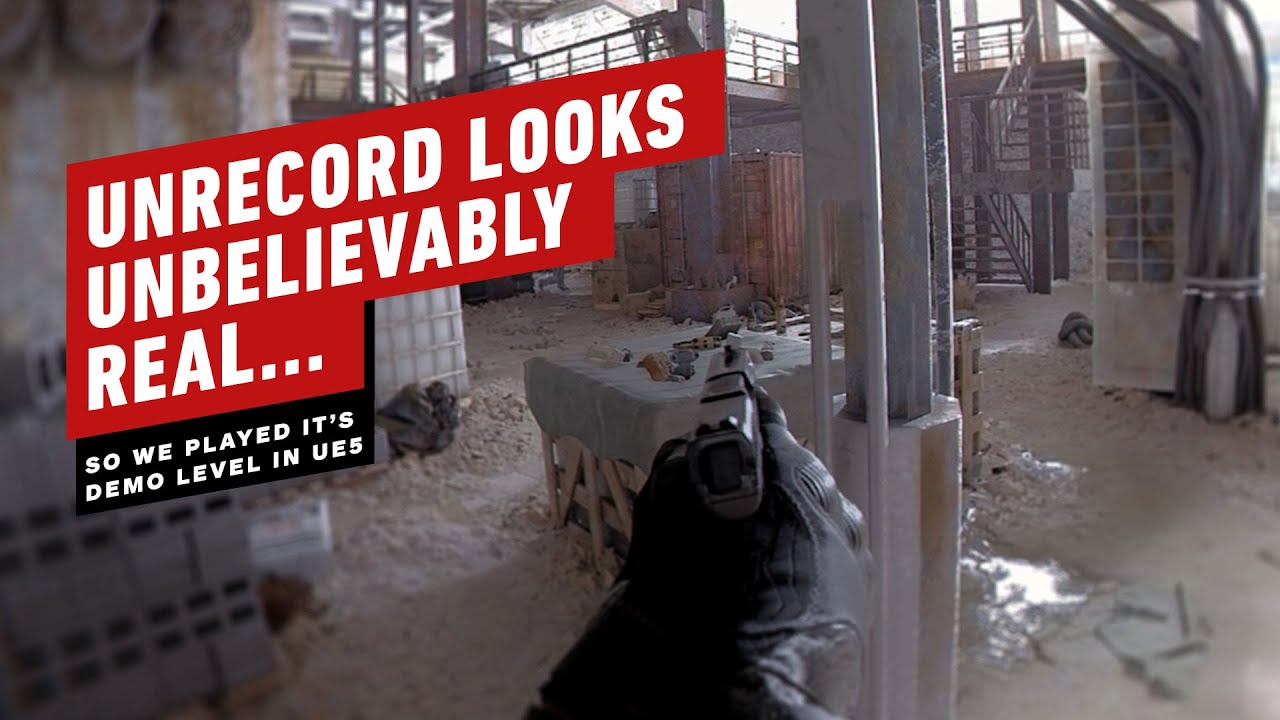The Unrecord Gameplay Looks Unbelievable... So We Played The UE5 Demo ...