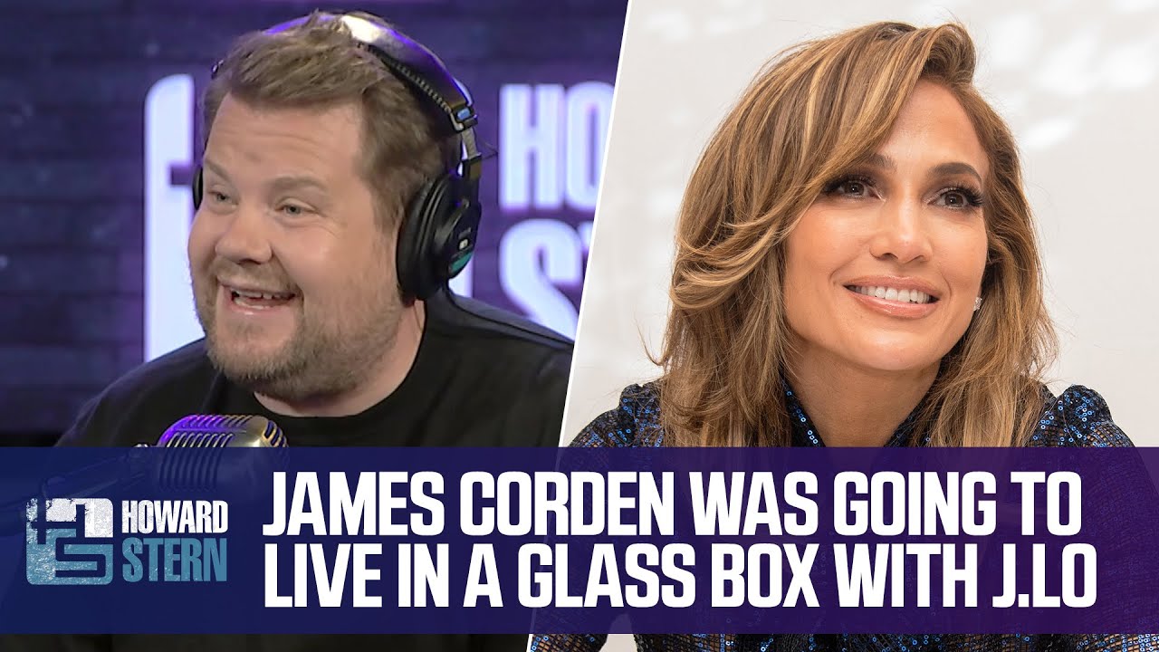 James Corden Almost Spent a Day in a Glass Box With Jennifer Lopez ...