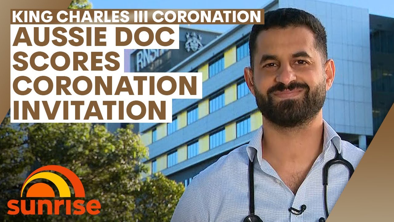 Aussie doctor Daniel Nour scores invitation to King Charles III's ...