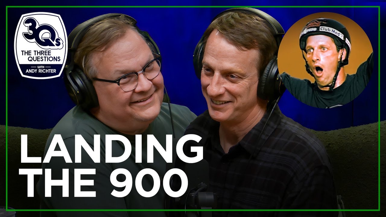 Tony Hawk On Landing The World’s First 900 | The Three Questions With ...