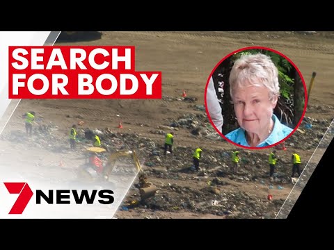 Queensland Police begin search for Lesley Trotter's body at Swanbank ...