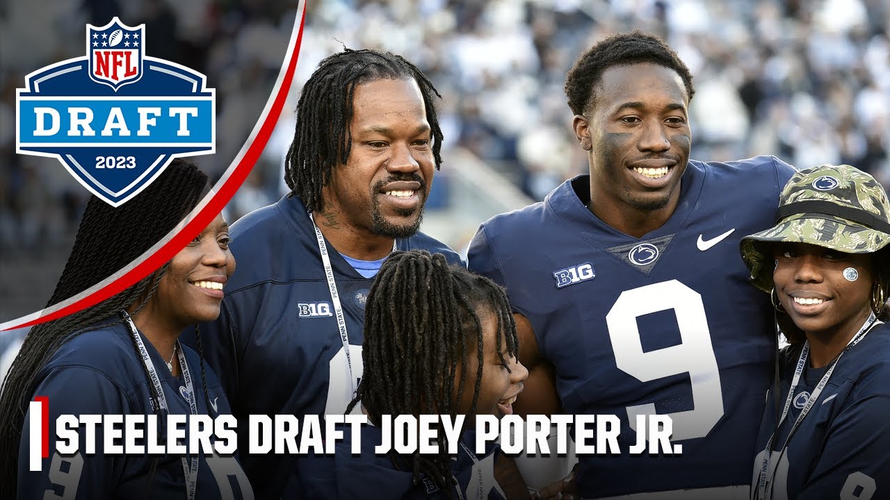 Joey Porter Jr. grew up with the Steelers mentality | 2023 NFL Draft ...