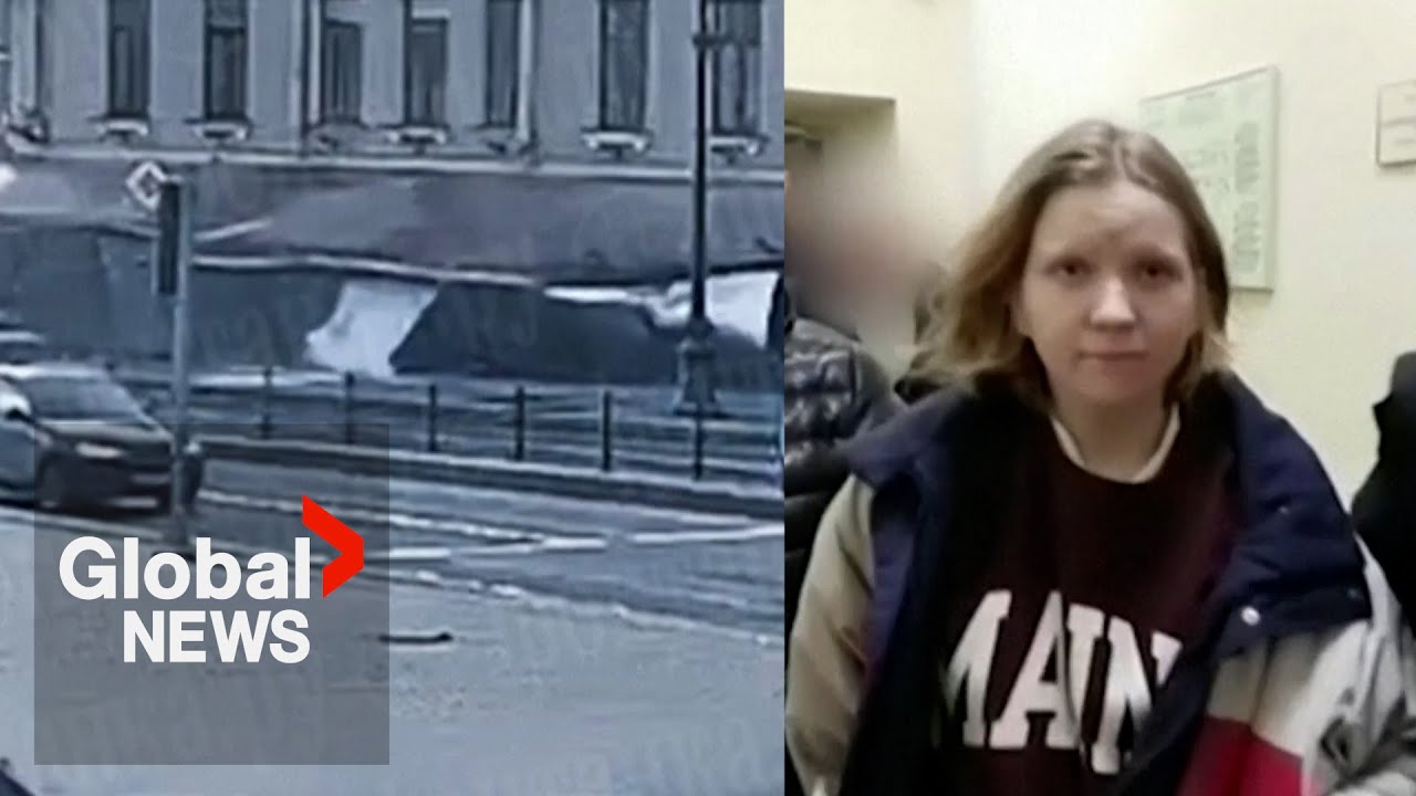 St. Petersburg café explosion: Russian police release video of blast ...