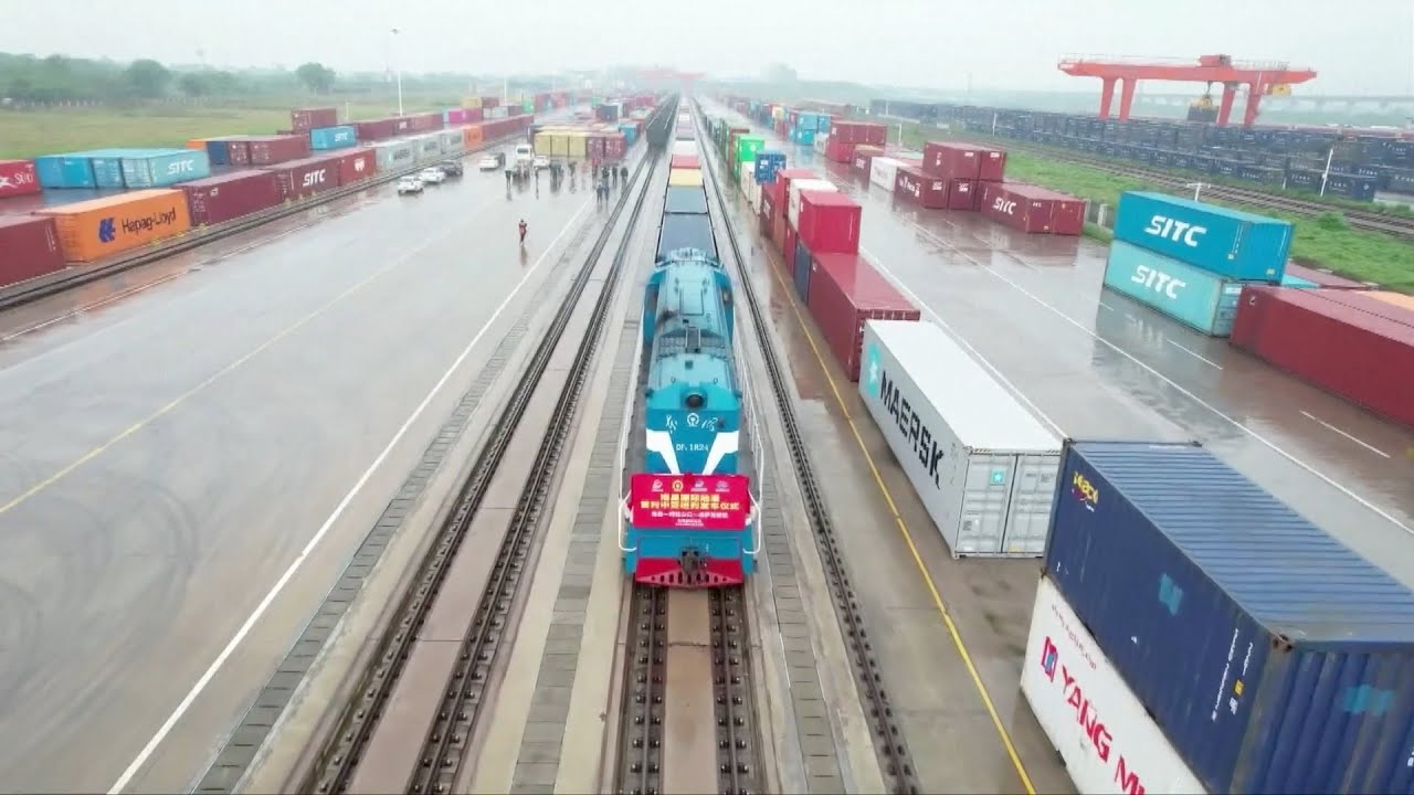 First China-Central Asia freight train from Nanchang launched - The ...