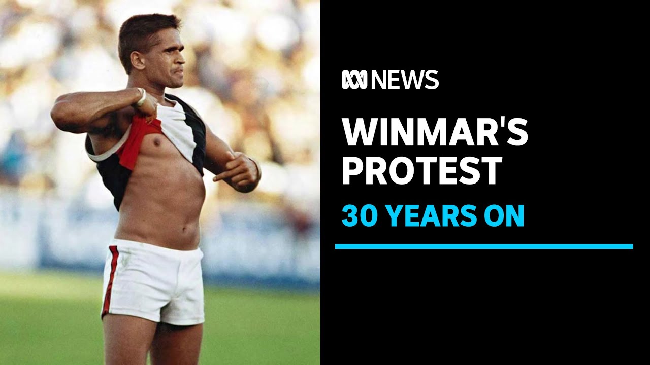 Three decades on, Nicky Winmar's iconic stand against racism is as ...