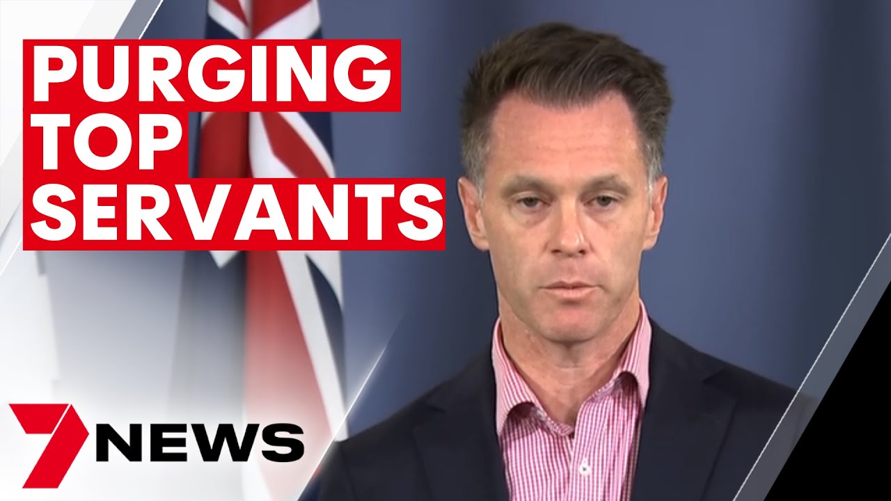 NSW Government employees Rob Sharp, Paul Grimes and Georgina Harrisson ...