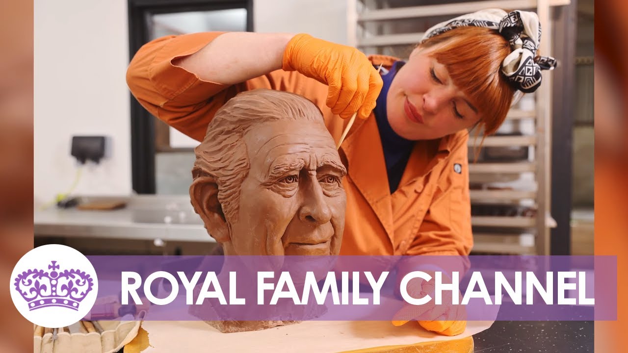 King Charles and the Chocolate Factory | Chocolate Bust Created for ...