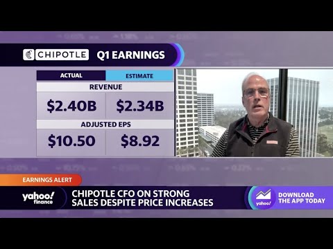 Chipotle earnings: Despite price increase customers ‘are coming back in ...