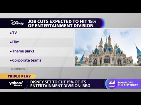 Disney stock dips on news of 15% job cut to entertainment segments ...