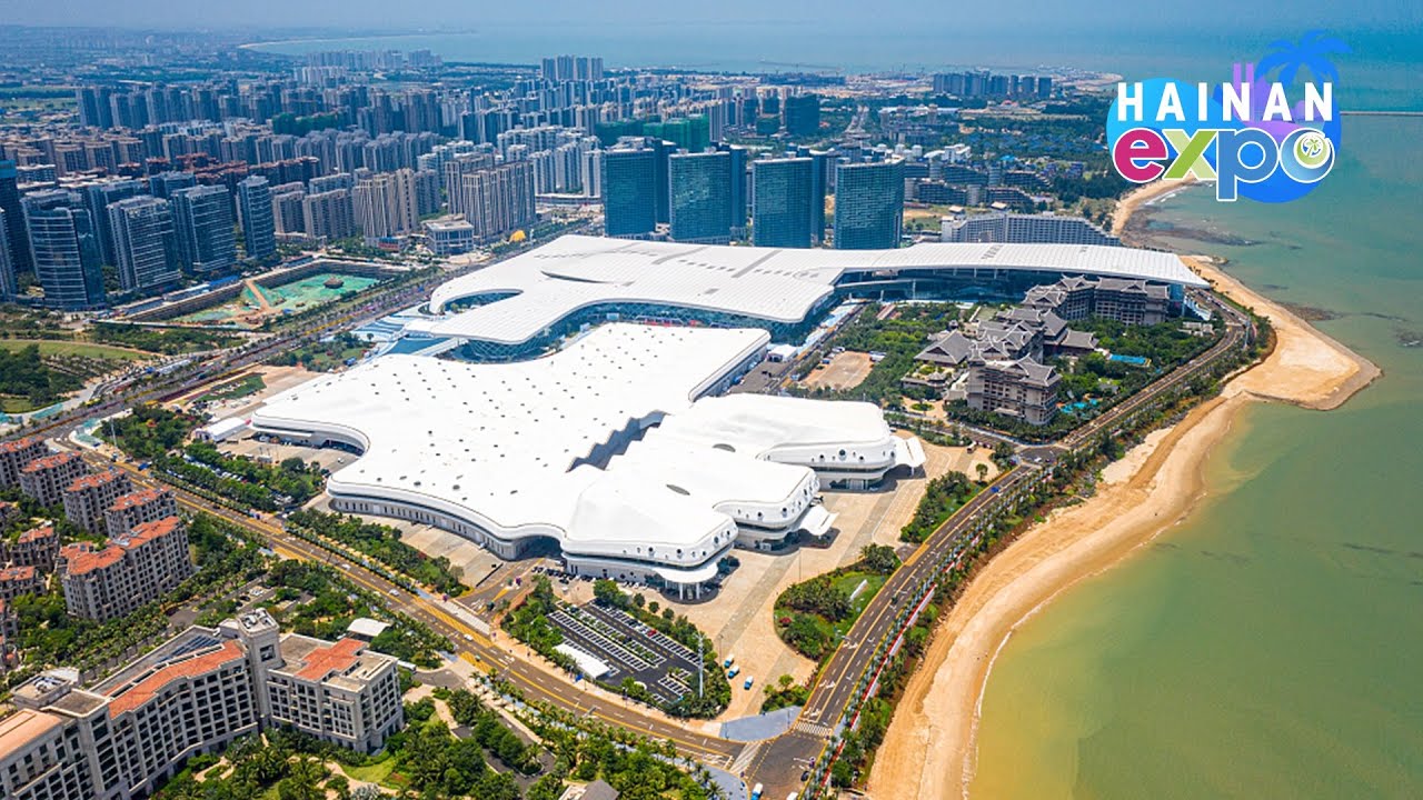 Live: Views of Hainan International Convention and Exhibition Center ...