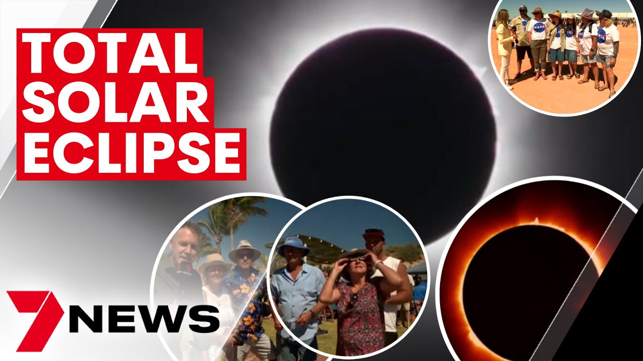 Total solar eclipse experienced in Exmouth, on Australia’s western ...