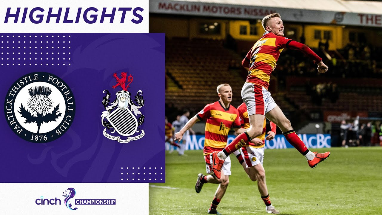 Partick Thistle 4-0 Queen's Park | Kevin Holt Leads Thistle To A ...