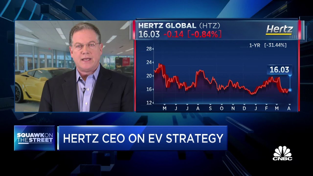 Hertz CEO Stephen Scherr discusses summer rebound travel and EV ...