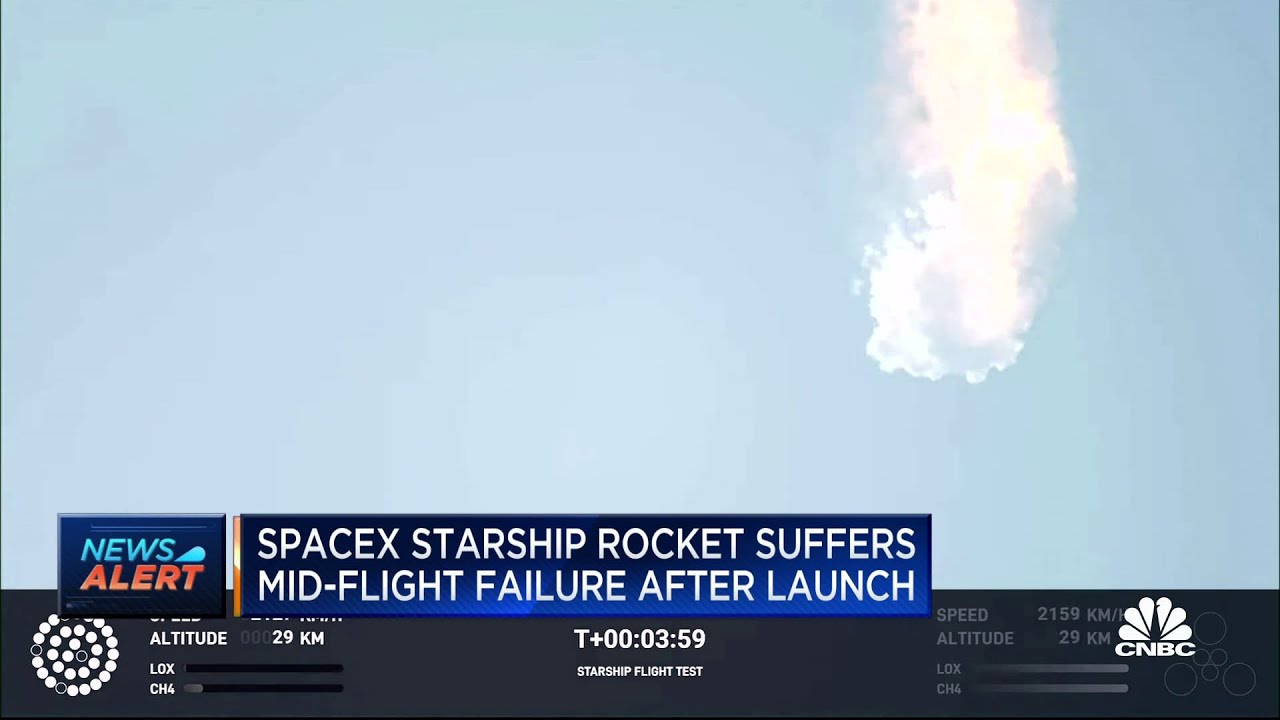 SpaceX's Starship rocket explodes a few minutes after the launch - The ...