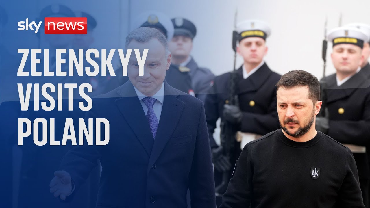 A warm welcome for Volodomyr Zelenskyy in Poland - The Global Herald