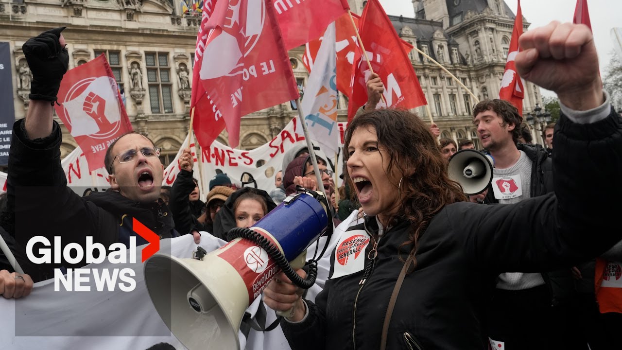France pension reform: Macron cleared to raise retirement age amid mass ...