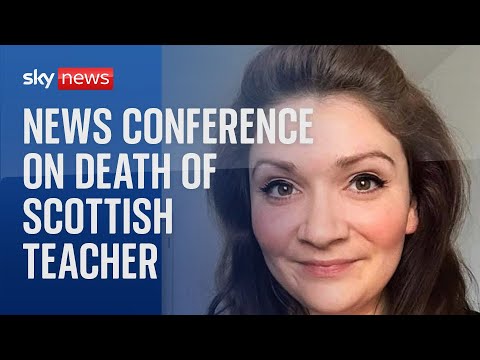 Watch live: Police hold news conference on death of pregnant teacher in ...