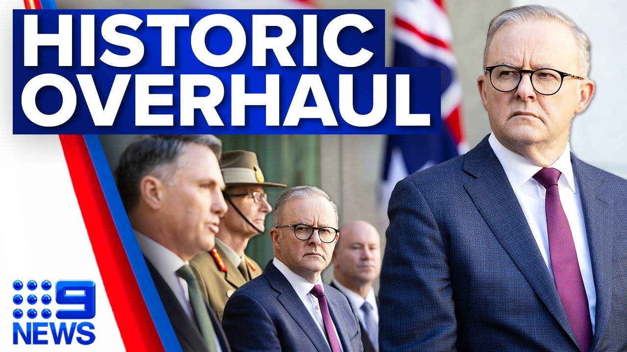 Historic overhaul for the Australian Defence Force | 9 News Australia ...