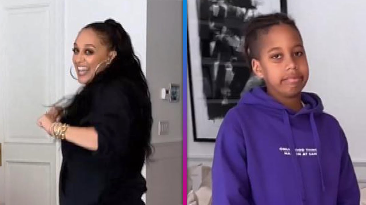 Watch Tia Mowry’s Son CRINGE Over Her Dancing - The Global Herald