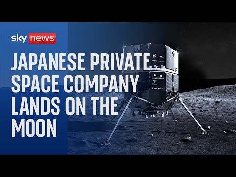 Watch Live: Japanese space company lands its spacecraft on the moon ...