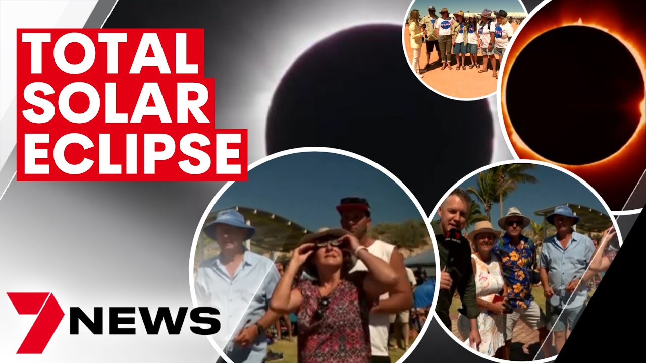 Total solar eclipse experienced in Exmouth, on Australia’s western ...