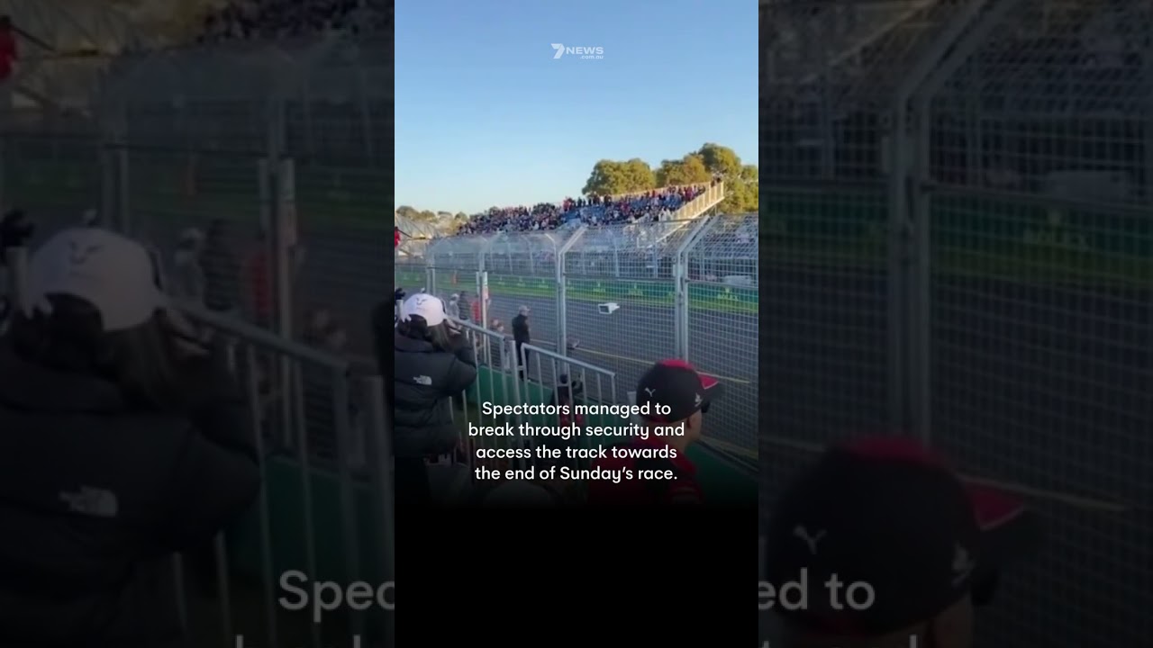 F1 fans invade Melbourne track | 7NEWS - The Global Herald