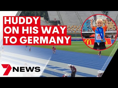 10-year-old Huddy Glubb on his way to Europe to represent Australia at ...