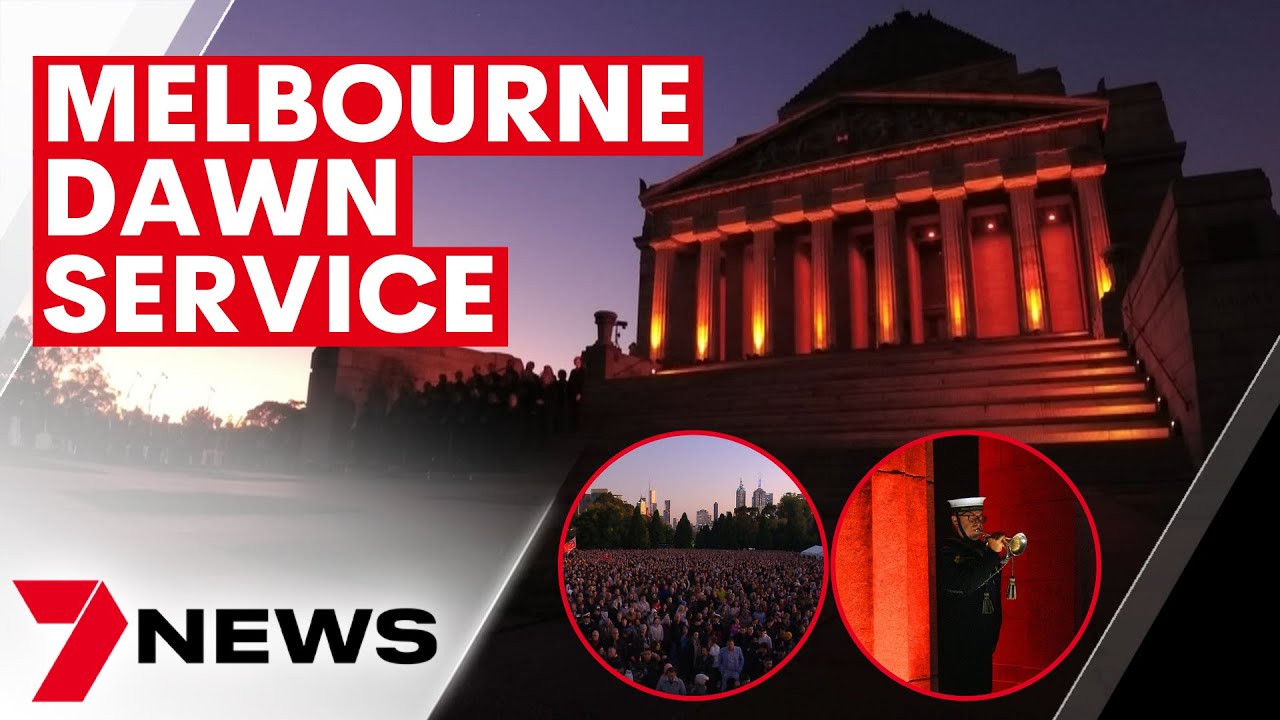 Estimated 40,000 people pay their respects at Melbourne’s Dawn Service ...