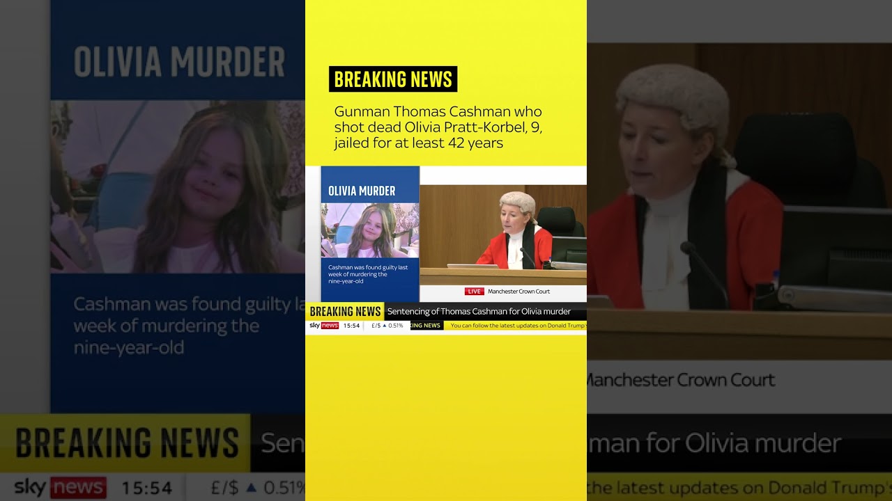 Gunman Thomas Cashman who shot dead Olivia Pratt-Korbel, 9, jailed for at least 42 years - The ...