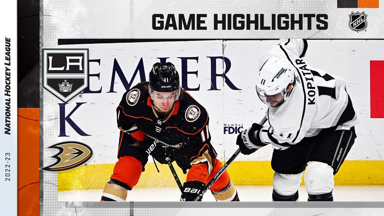 Kings @ Ducks 4/13 | NHL Highlights 2023 - The Global Herald