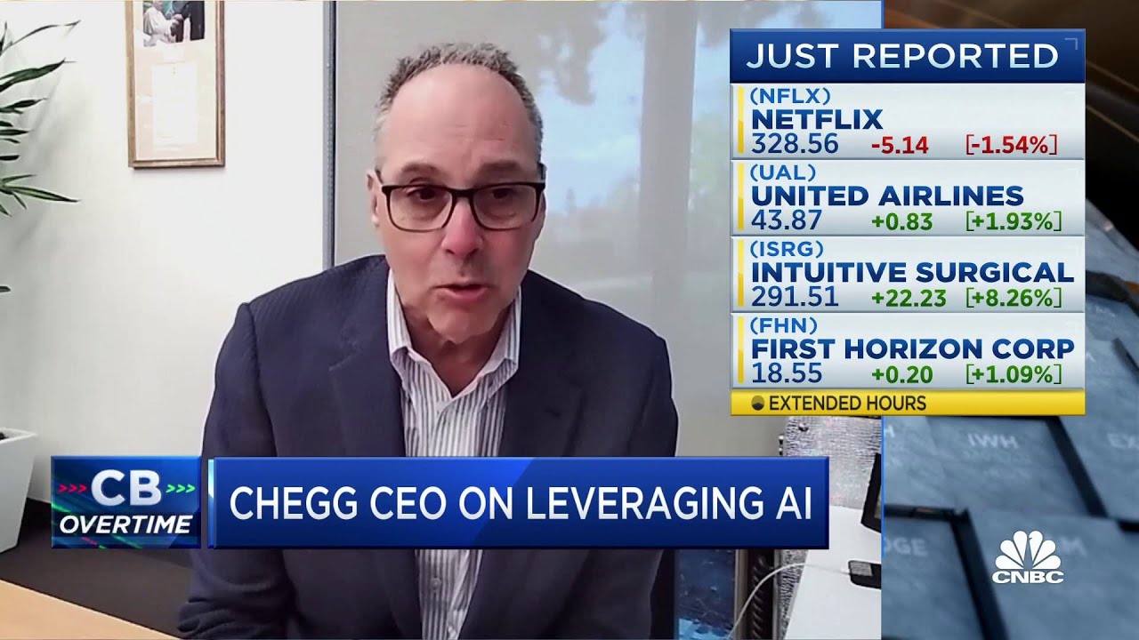 Chegg CEO explains how A.I. can be leveraged for students - The Global ...