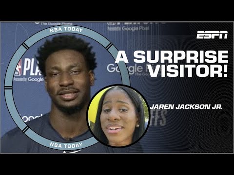 Jaren Jackson Jr.’s mom SURPRISES him on NBA Today ️ - The Global Herald