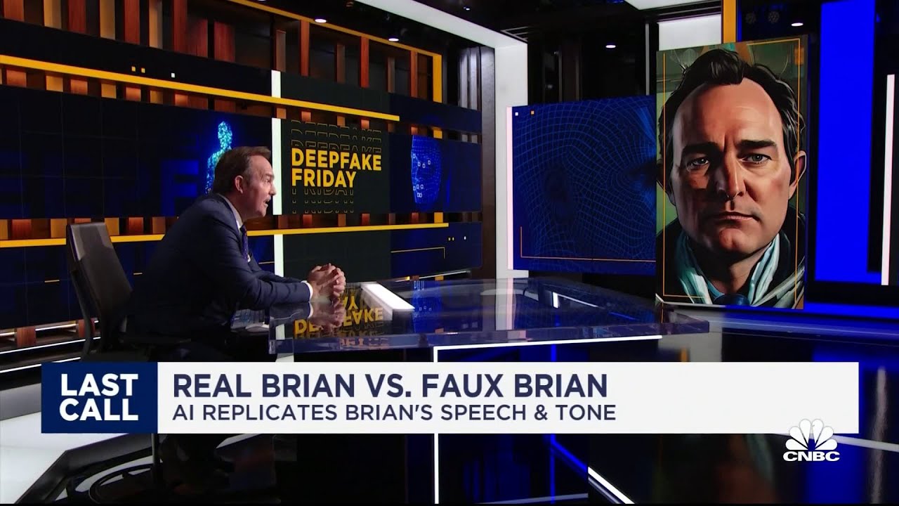 CNBC's Brian Sullivan interviews a deepfake version of himself - The ...