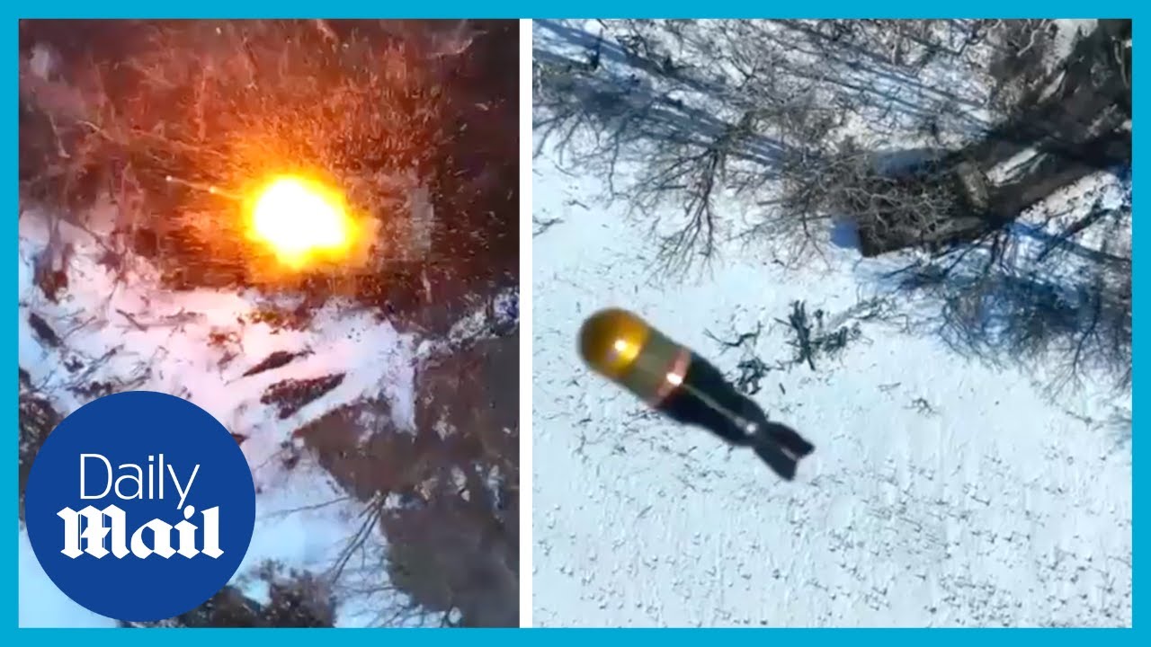 Russian tank tries to flee Ukraine drone and its bombs - The Global Herald