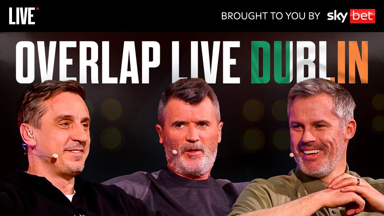 The Overlap Live Fan Debate 2.0: Gary Neville, Jamie Carragher & Paul ...