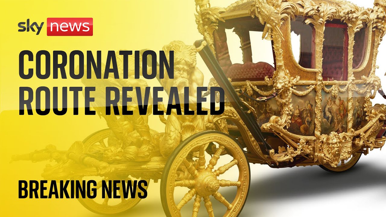 Coronation route: King & Queen Consort to use bumpy gold coach one way ...
