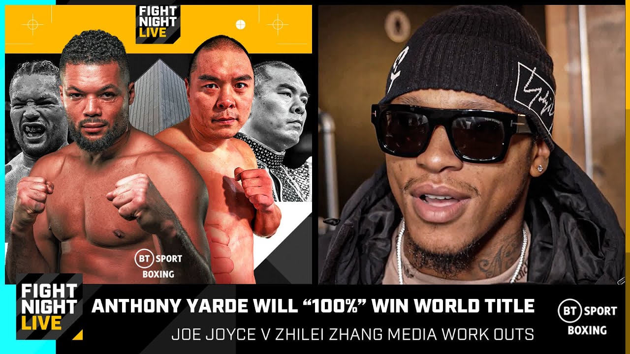 "The best is yet to come" Anthony Yarde is confident he will win a ...