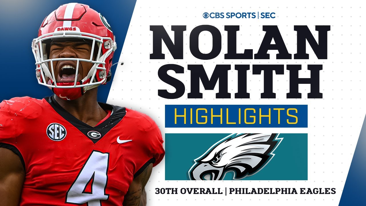Nolan Smith: Georgia Highlights | 30th Overall Pick In The 2023 NFL ...