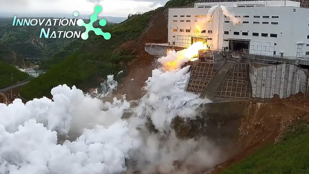 Test stand for liquid-propellant rocket engine completes first trial ...