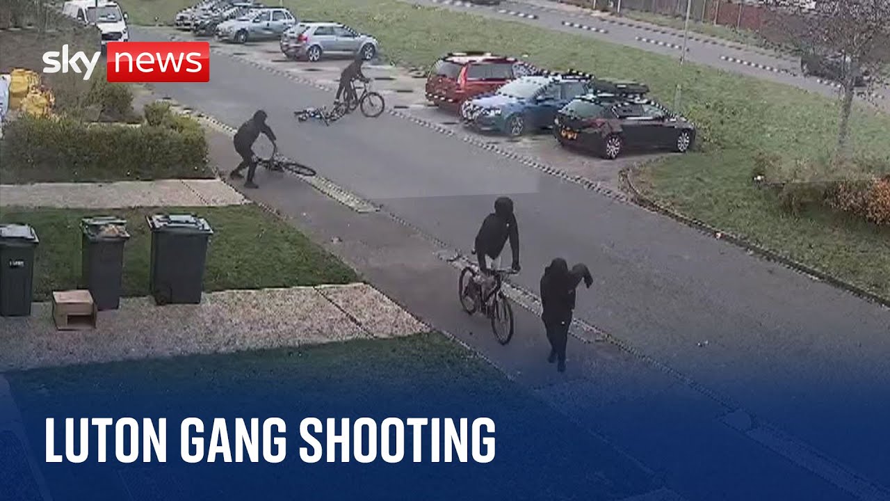Luton: CCTV films gang shooting in broad daylight - The Global Herald