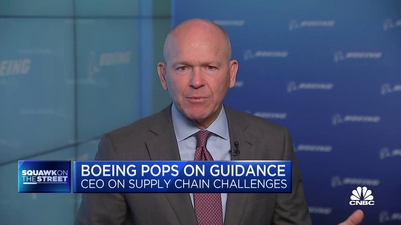 Boeing CEO on Q1 results: Gross loss related to 737 Max rework cost ...