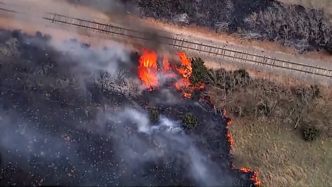 Large wildfire breaks out in Oklahoma, U.S. - The Global Herald