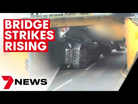 Dangerous bridge strikes rising in Queensland, truckies warned | 7NEWS ...
