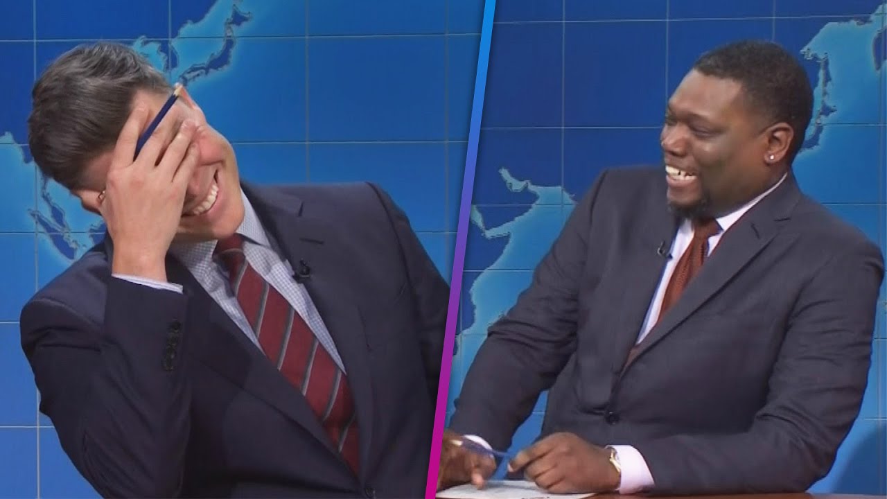 Michael Che Secretly Tells SNL Audience to NOT Laugh at Colin Jost's ...