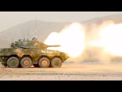 PLA conducts armored assault vehicle live fire spectacle - The Global ...