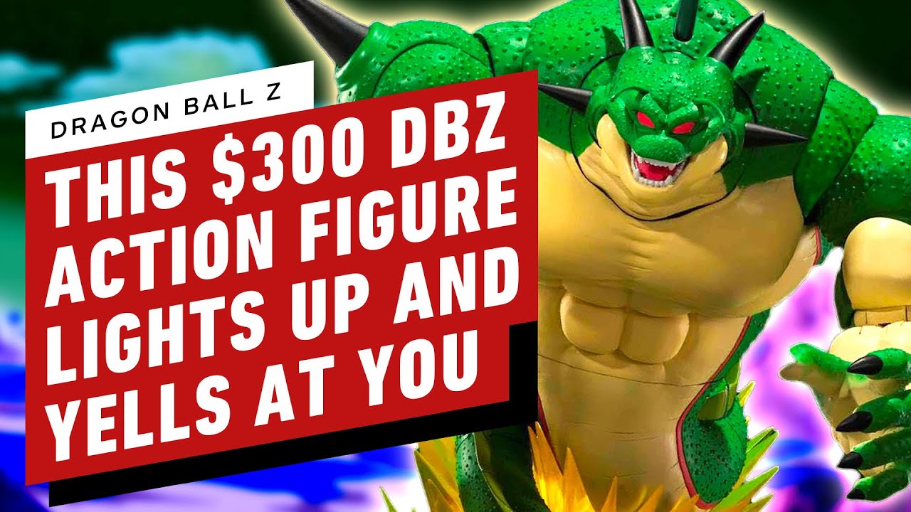 Dragon Ball Z: Unboxing a Huge $300 Action Figure of Porunga The Namek ...